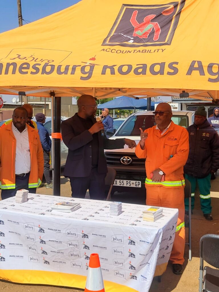 The JRA – An official City of Johannesburg entity that constructs ...